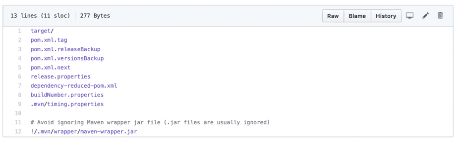 Writing a .gitignore - TutorialCup